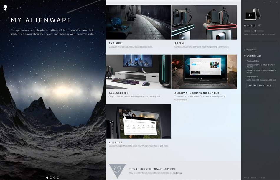 My Alienware (by Dell Inc) - (Windows Apps) — AppAgg