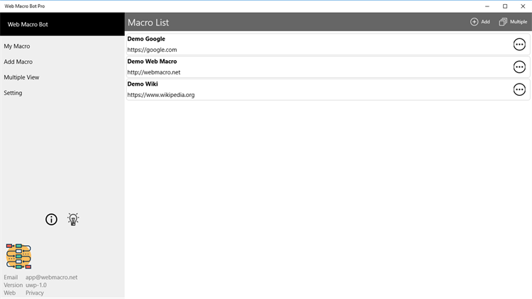 Web Macro Bot от Aifen App - (Windows Приложения) — AppAgg