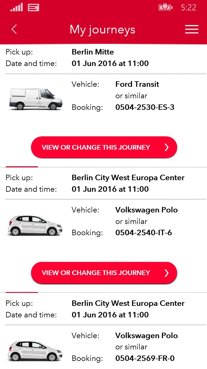 AVIS starts a new Windows Phone journey with new AVIS Car Hire app
