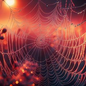 Dewy Cobweb at Dawn - Microsoft Edge Addons
