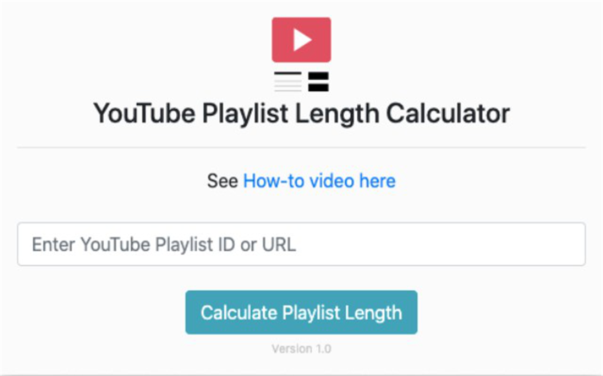 YouTube Playlist Duration Calculator - Fast & Easy