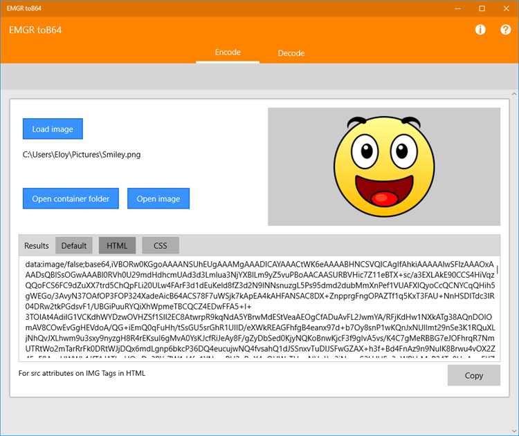 EMGR toB64 بواسطة EMGR Tools - (Windows تطبيقات) — AppAgg