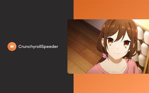 Crunchyroll Speeder: Custom Playback Speed Control