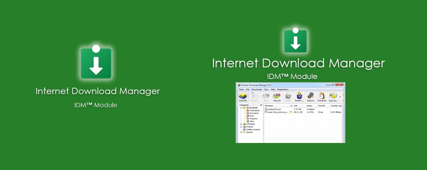 Internet Download Manager IDM™ Module - Video Downloader
