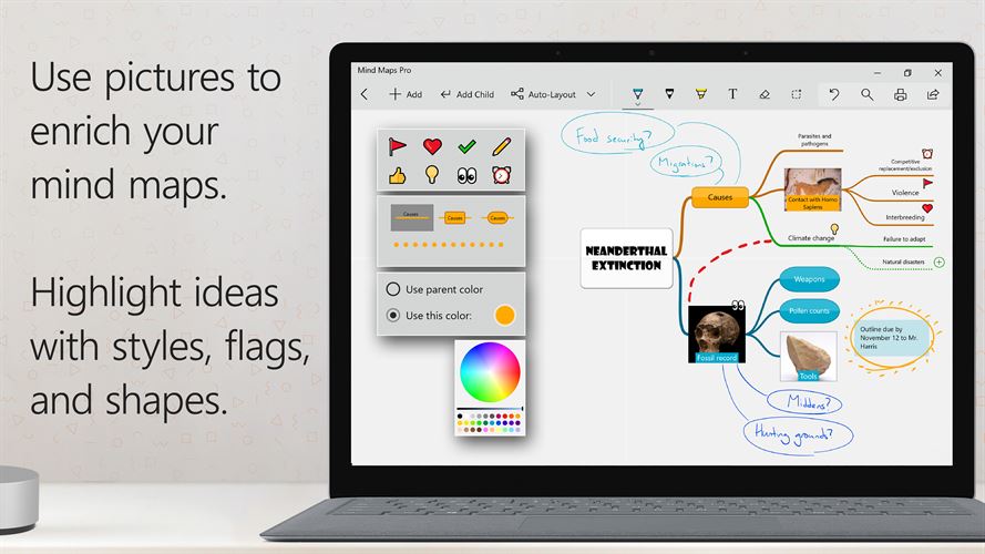 Mind Maps Pro - Crear mapas conceptuales y diagramas (Gratis tiempo ...