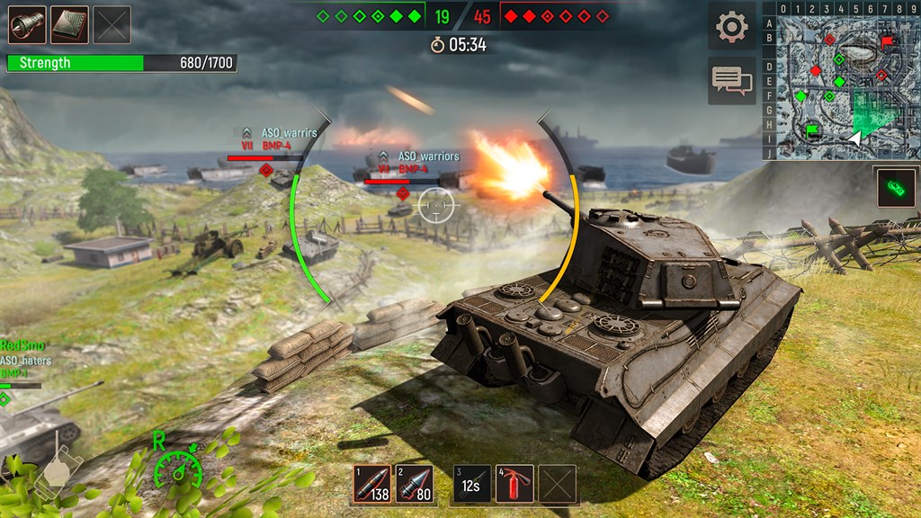 Tanks Multiplayer Game 2