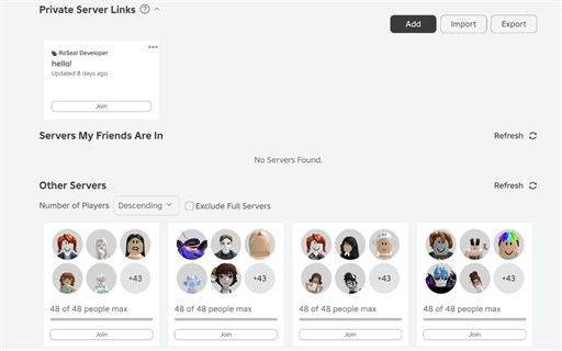 RoSeal - Enhance Your Roblox Experience