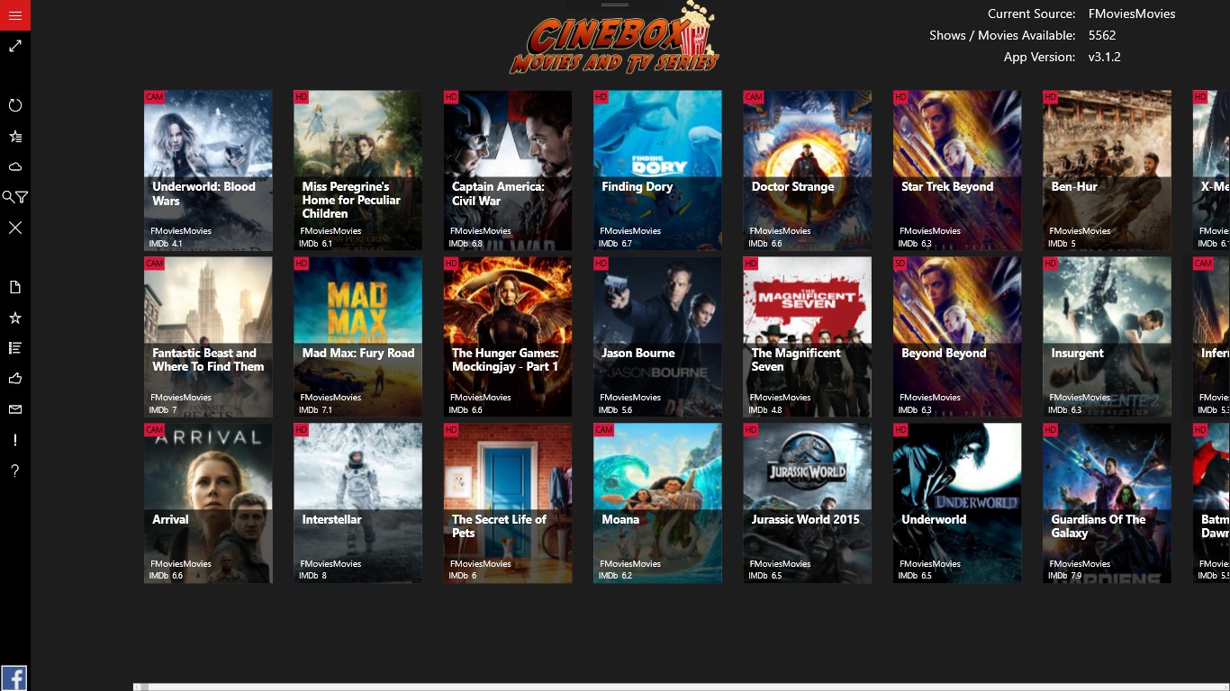 Cinebox Movies and TV Series | FREE Windows Phone app market