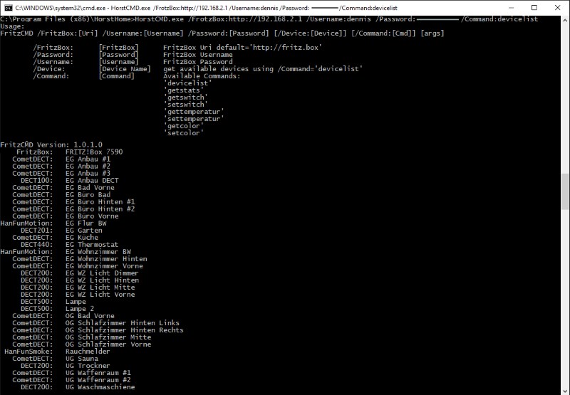 Horst! Home - Connect and control devices (FRITZ! DECT and more) via ...