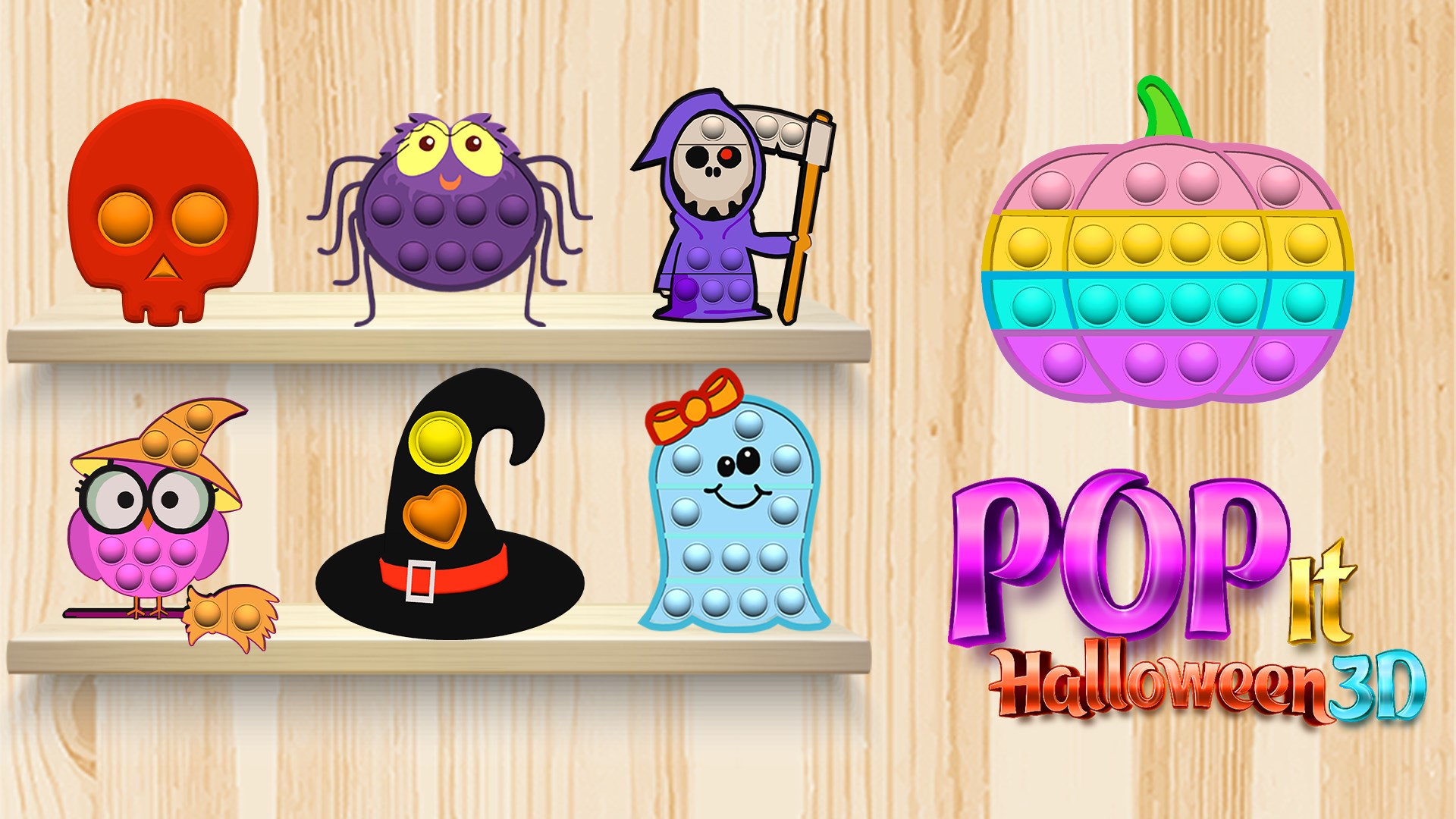 Get Pop It Halloween 3D - Oddly Satisfying Asmr Pop Us - Microsoft ...