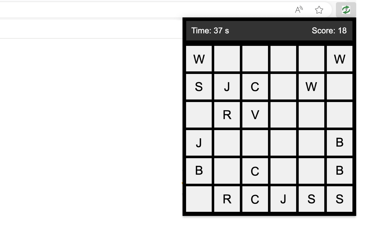 Letter Swap Game Edge add-on