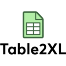 Table2XL - Free download and install on Windows | Microsoft Store