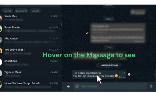Blur WApp Web — Blur WhatsApp Web Privacy