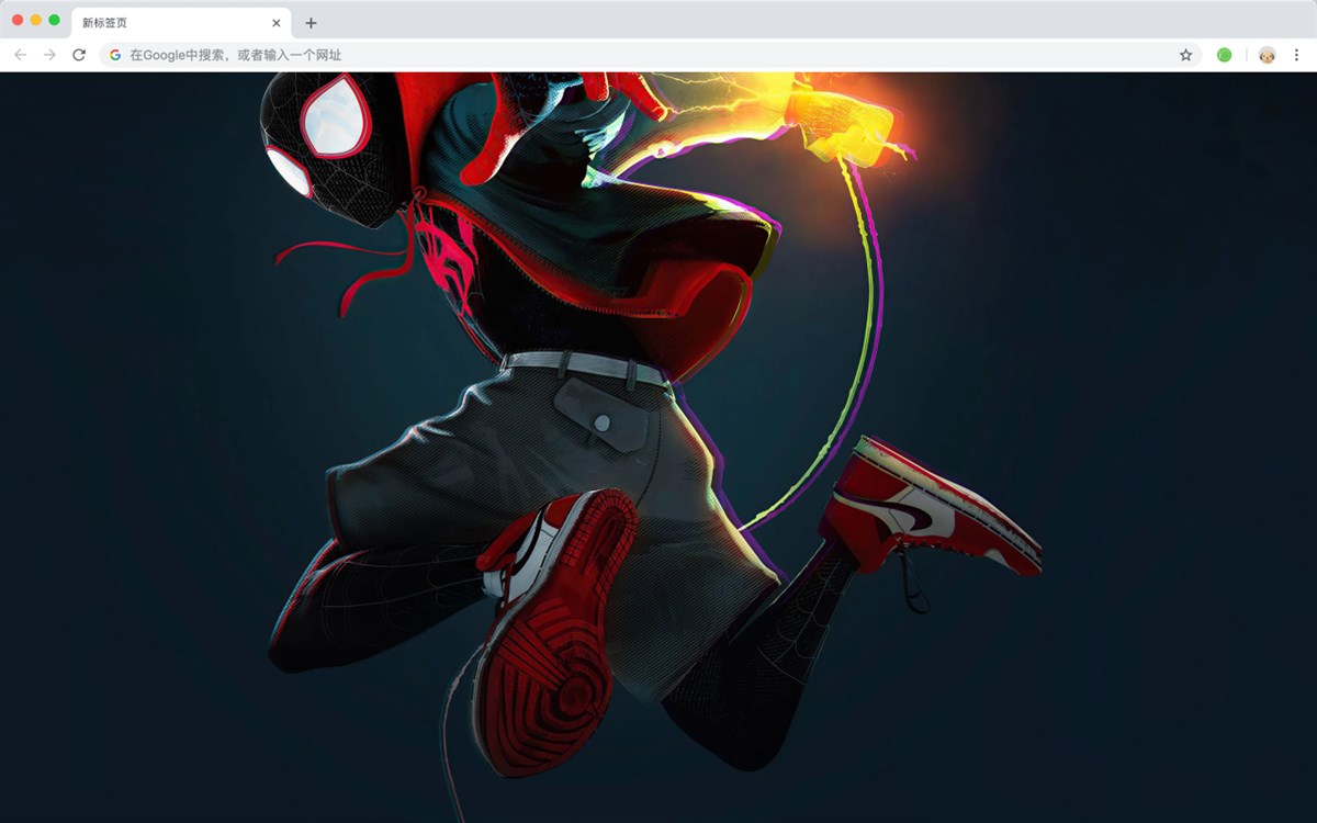 Miles Morales 8k HD Wallpapers Chrome Extension