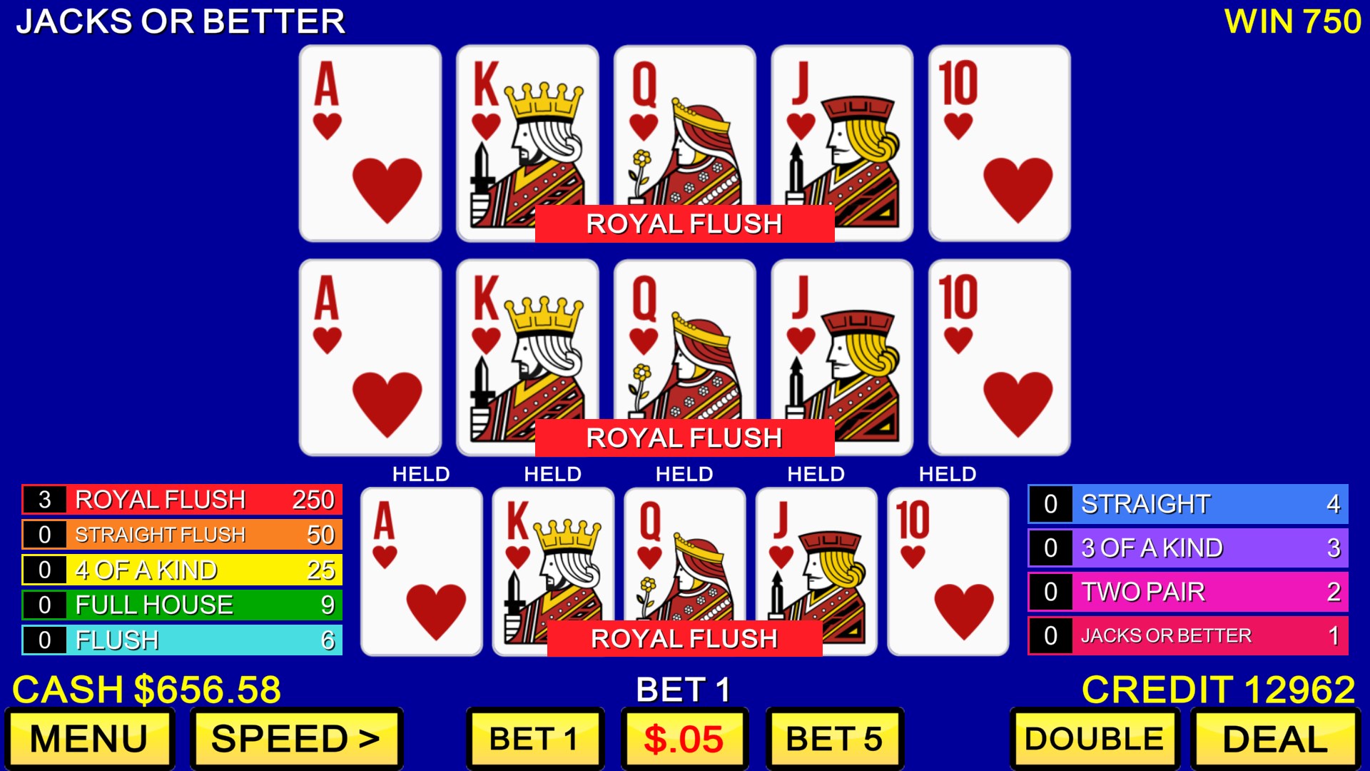 MULTI VIDEO POKER FREE OFFLINE GAMES – (Windows Games) — AppAgg