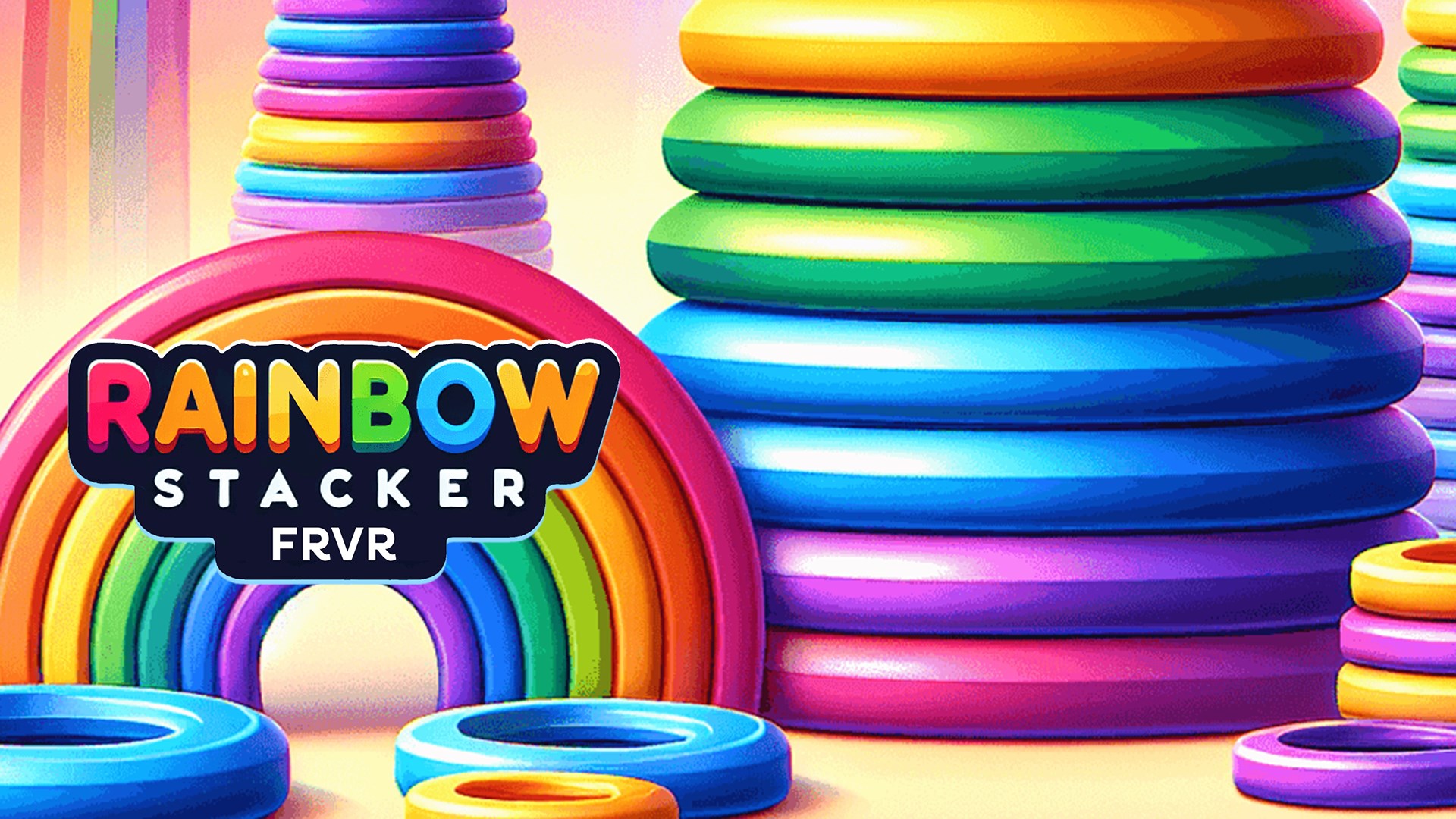 Play Rainbow Stacker FRVR Game Online (Free and Full Screen) | MSN Play