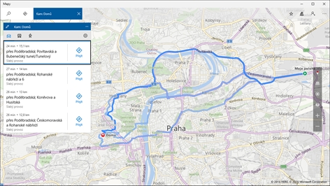 Mapy pro Windows 10 (Mobile) aktualizovány: Je čas opustit HERE ...