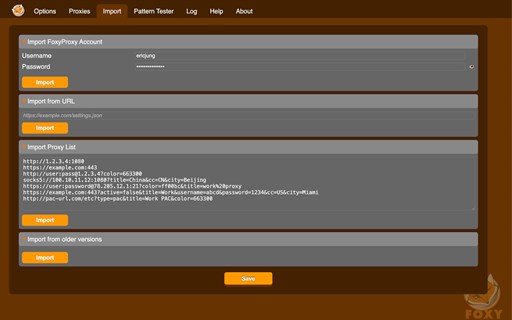 FoxyProxy: Advanced & Easy Proxy Management