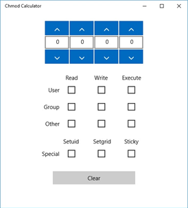 Chmod Calculator for Windows 10 PC Free Download - Best Windows 10 Apps