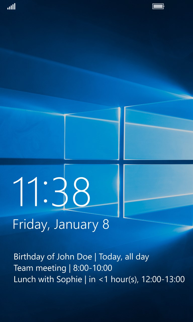 Live Tile Calendar 10 for Windows 10