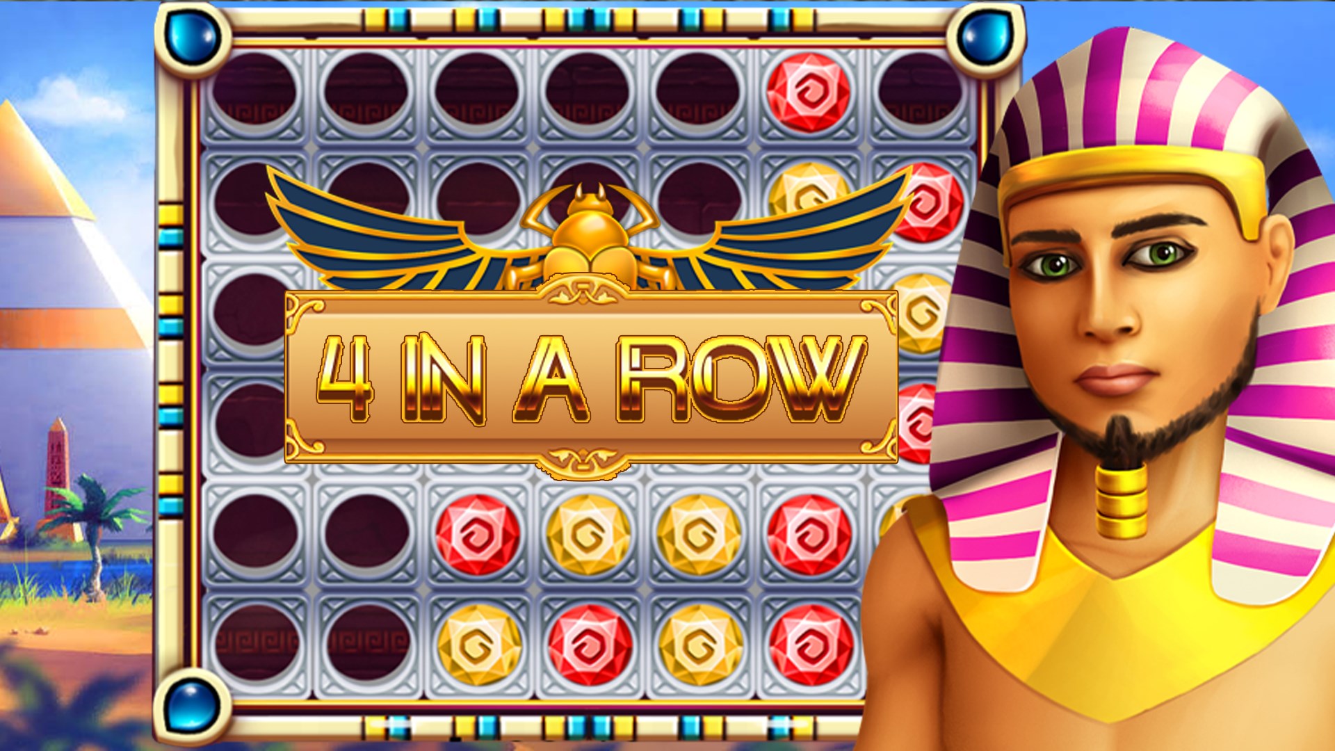 取得 4 Gems in a Row: Pharaoh table - Microsoft Store zh-TW