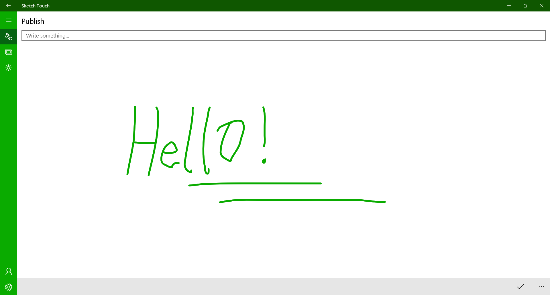 Sketch Touch for Windows 10