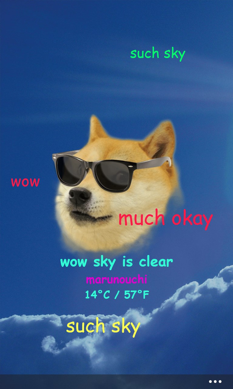 Weather Doge Memes