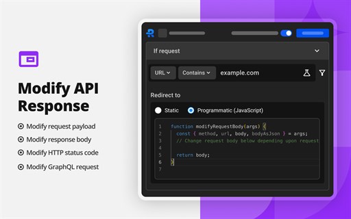 Requestly - Premier Dev & QA HTTP Tool