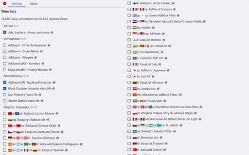 uBlock Origin Lite: Efficient Ad & Tracker Blocker