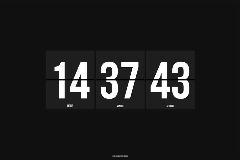 Flip Clock - Retro Flip Clock Widget (by EvlarSoft LLC) - (Windows Apps ...