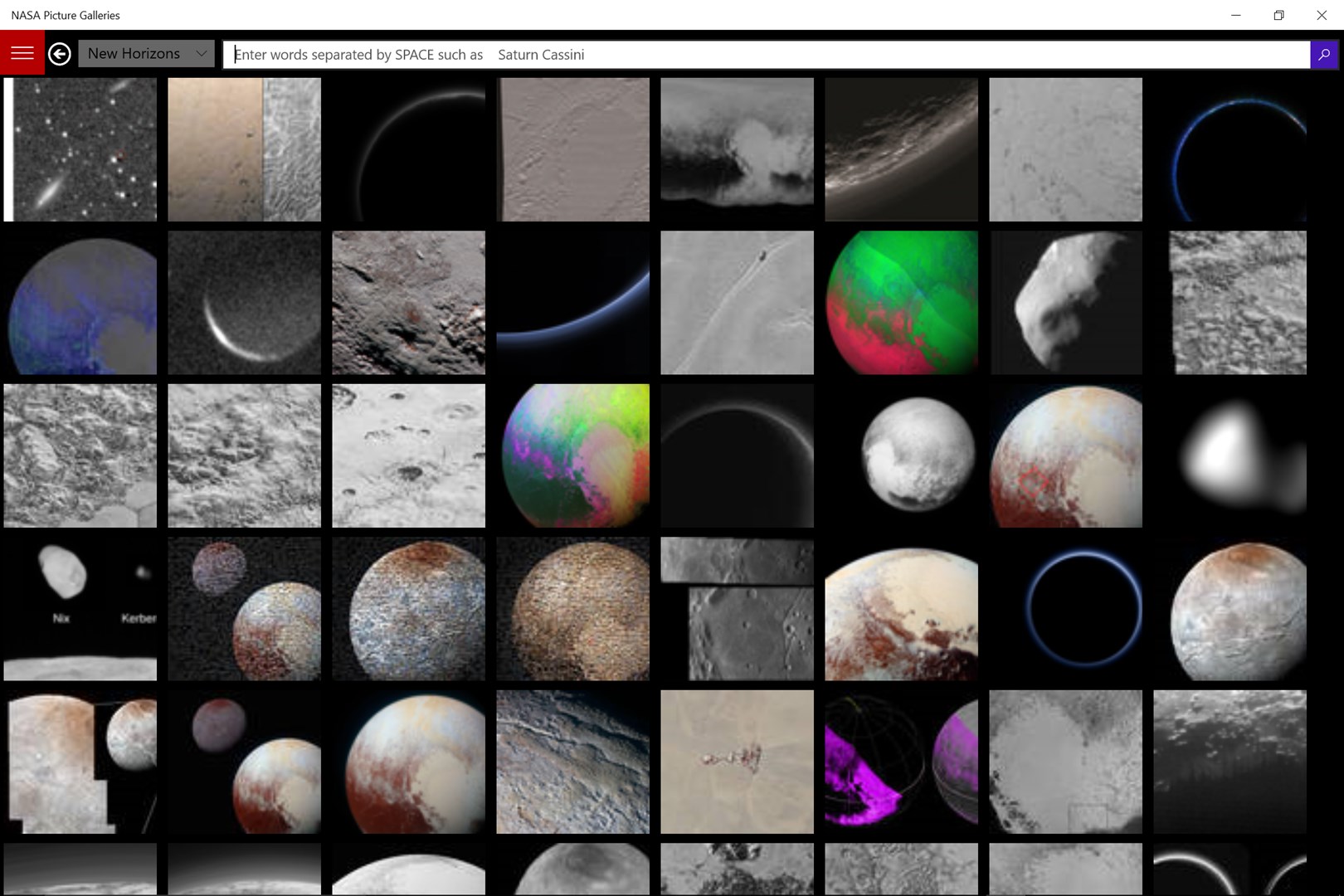 Nasa App Windows
