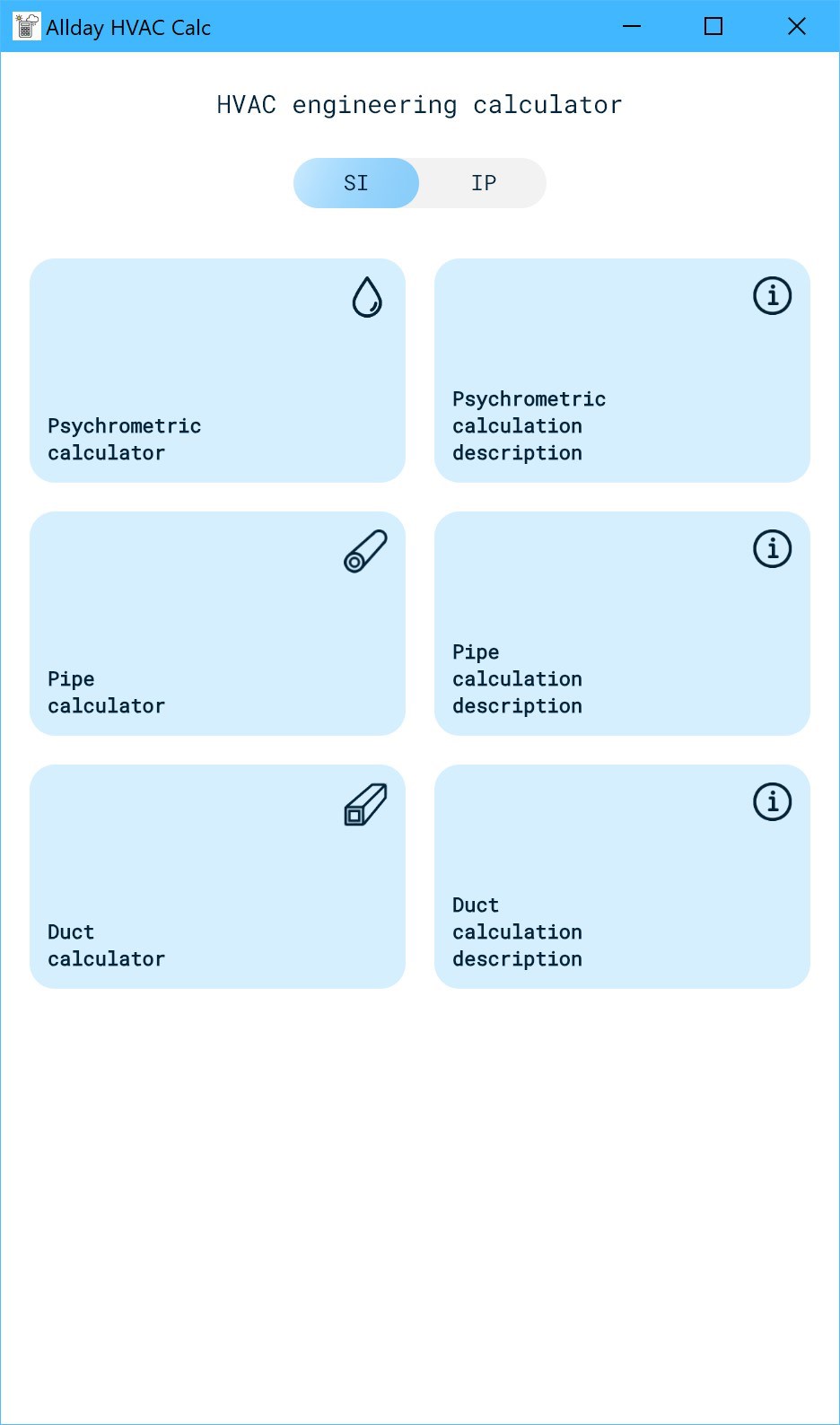 Allday HVAC Calc下载 - Allday HVAC Calc电脑应用下载 | 电脑好玩网