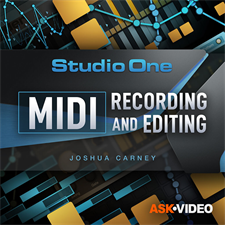 MIDI Recording and Editing Course for Studio One 5 - Download and ...