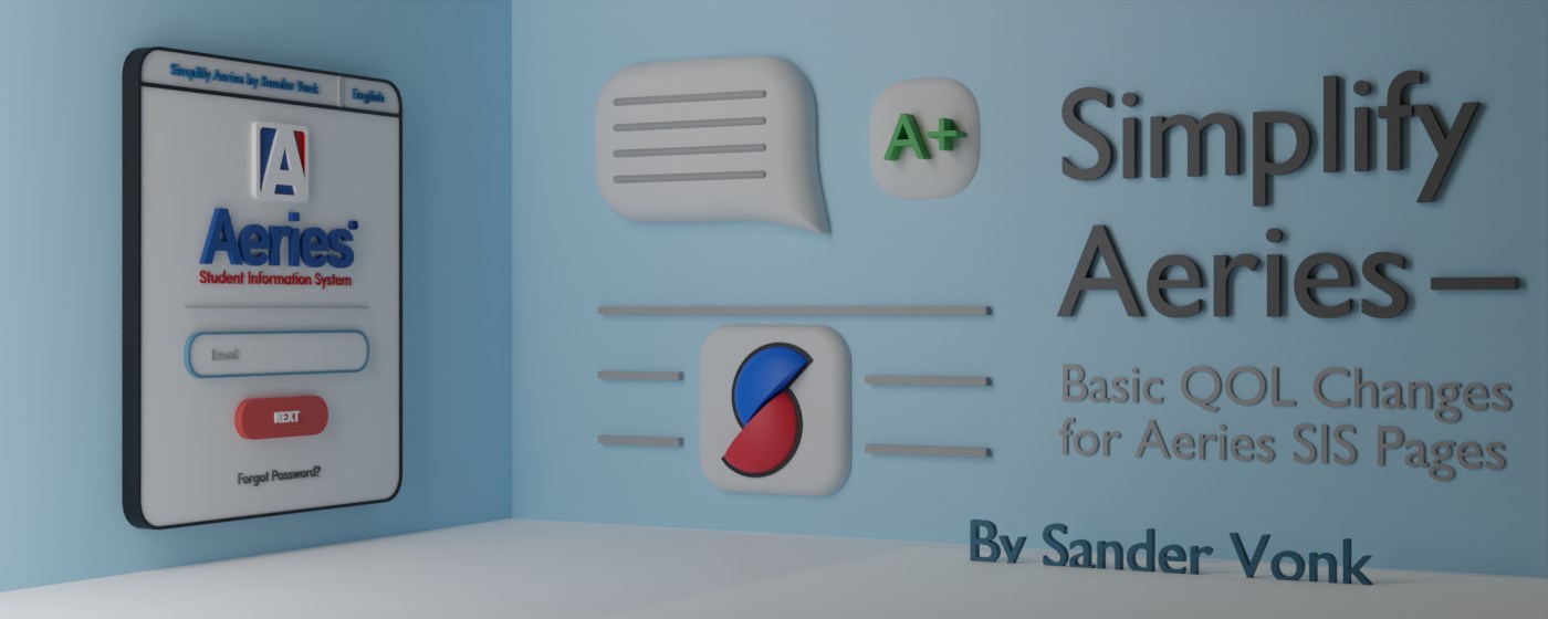 Simplify Aeries - Custom CSS for Aeries.net SIS