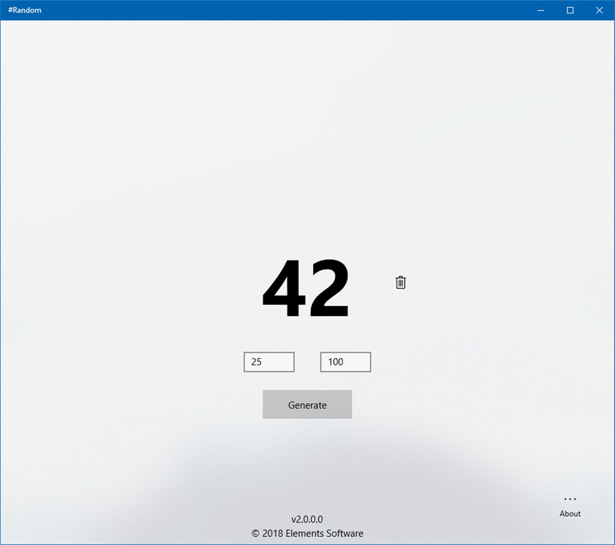 Random Number Selection
