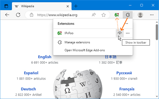 IPvFoo - Real-Time IPv4 & IPv6 Server IP Address Viewer