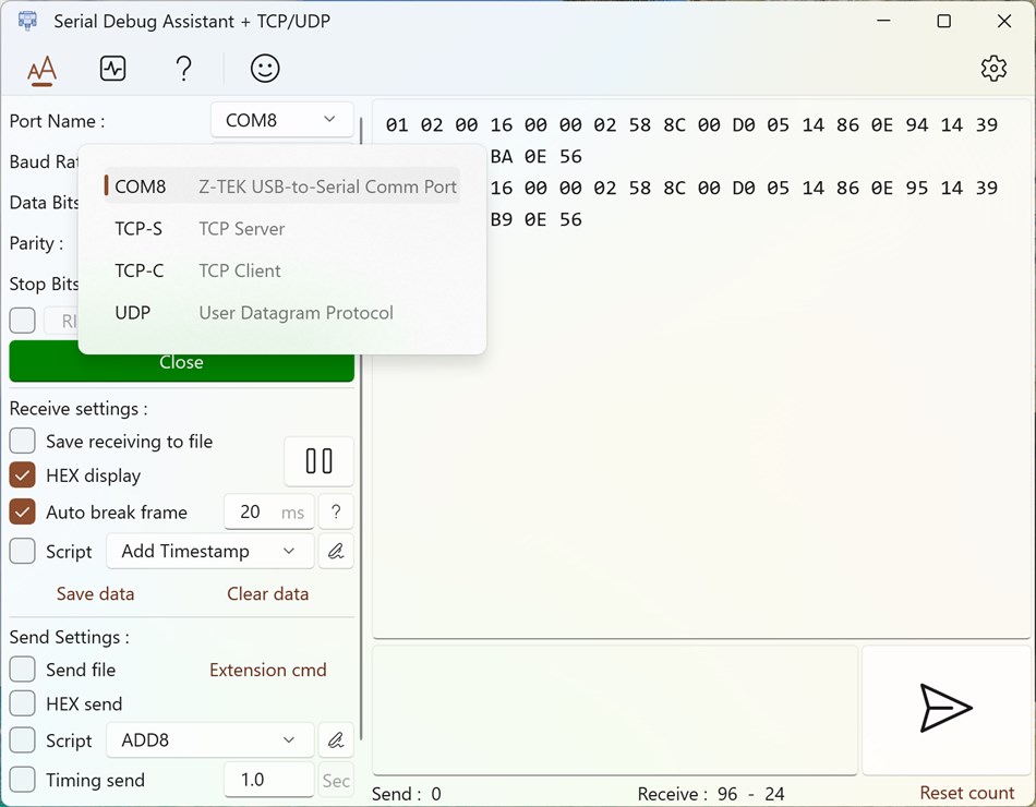 Serial Debug Assistant (by lingguang) - (Windows Apps) — AppAgg