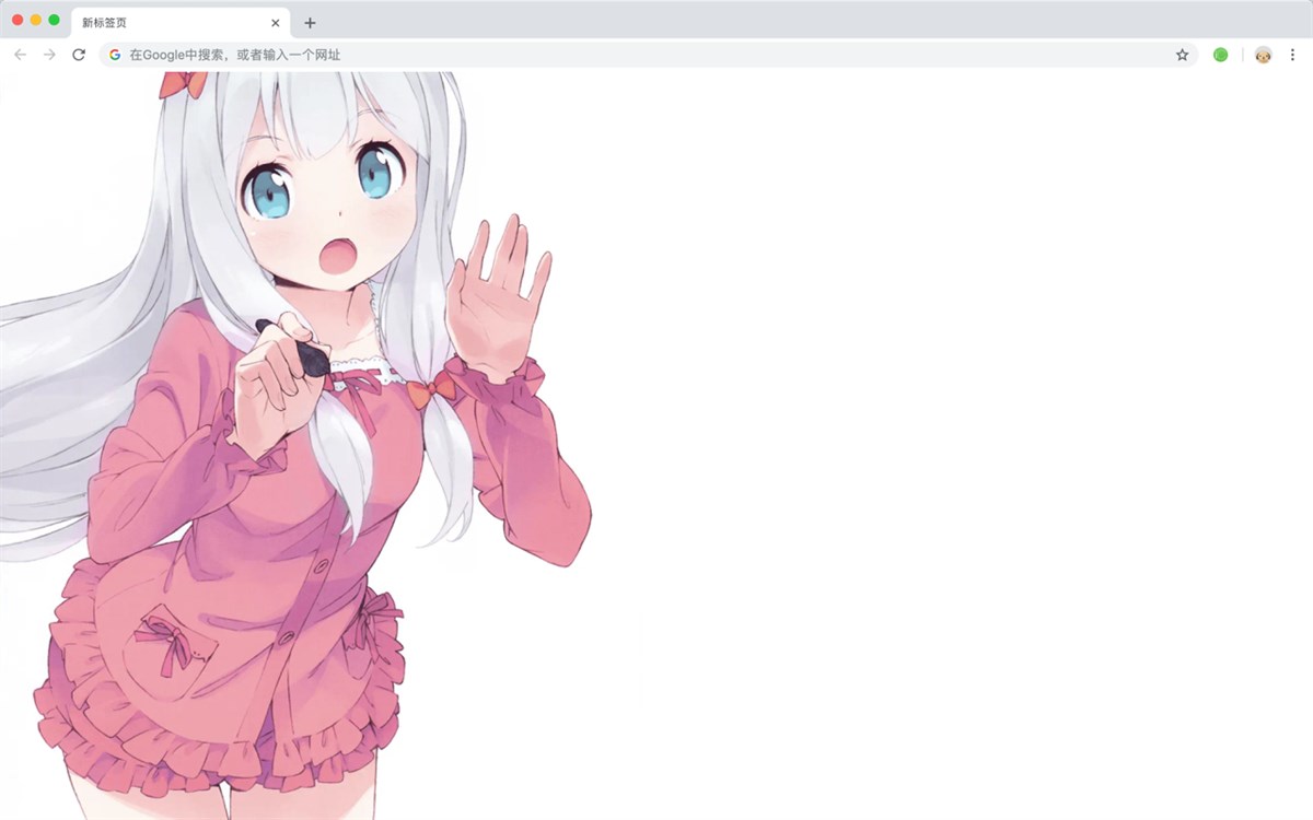Sagiri Izumi 4K Cute Wallpaper Chrome Extension