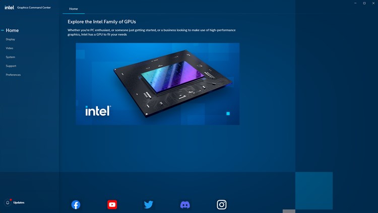 Intel® Graphics Command Center by INTEL CORP - (Windows Apps) — AppAgg