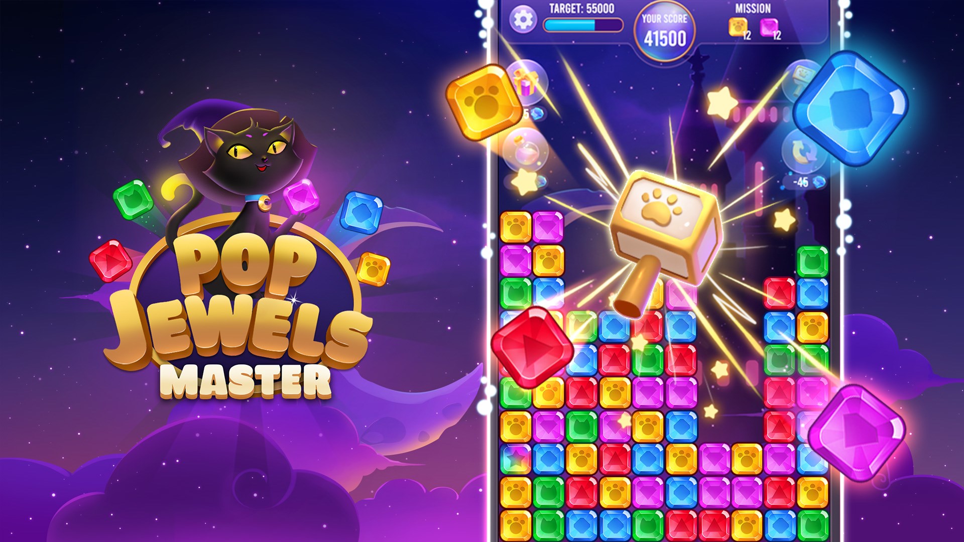 Play Pop Jewels Master Game Online (Free and Full Screen) | MSN Play