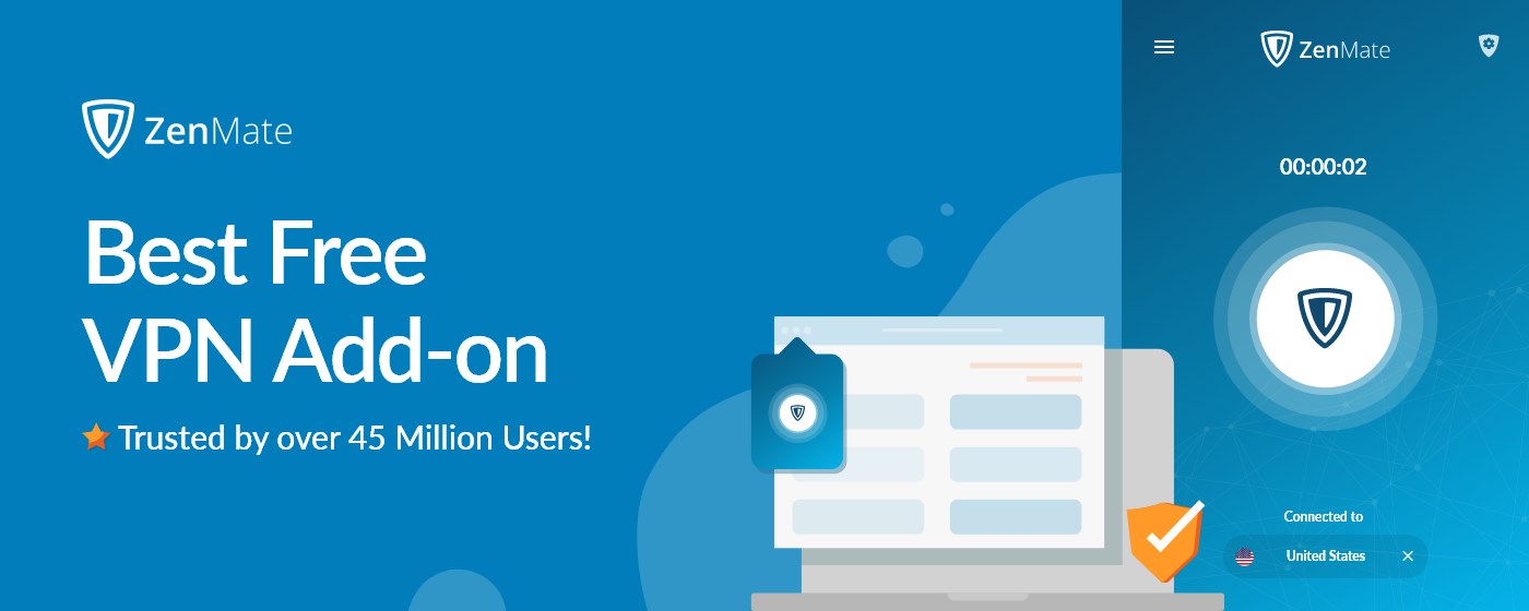 ZenMate Free VPN for Edge – Secure & Fast VPN