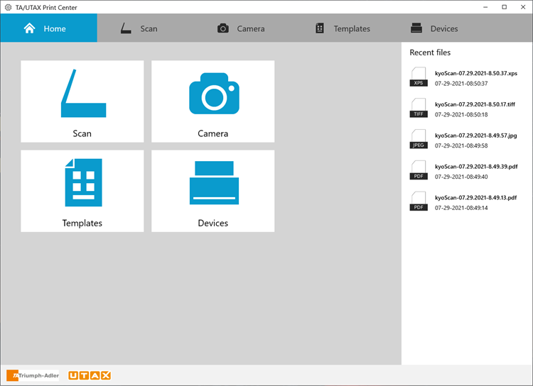 TA/UTAX Print Center von TA Triumph-Adler GmbH - (Windows Apps) — AppAgg
