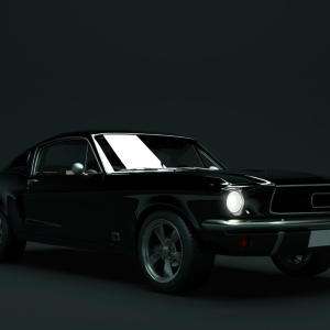 Black Muscle Car - Microsoft Edge Addons