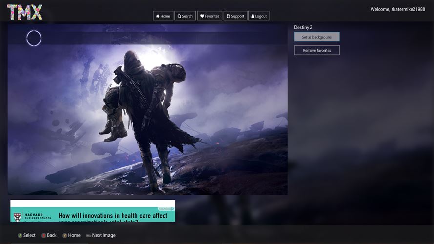 App traz temas e papéis de parede para o Xbox One, personalize agora ...