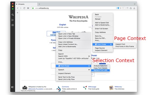 Font Finder: Easy Font Inspector & CSS Style Extractor