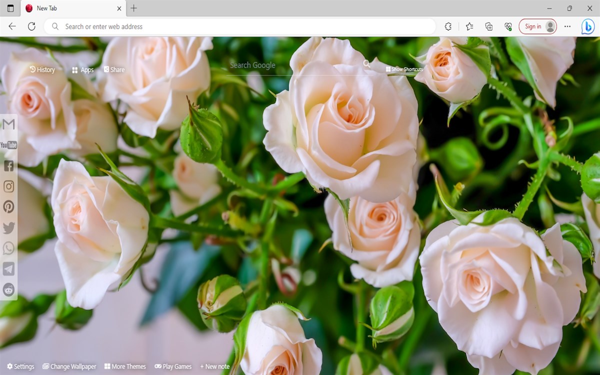 Rose Wallpaper HD - Beautiful Rose New Tab Themes