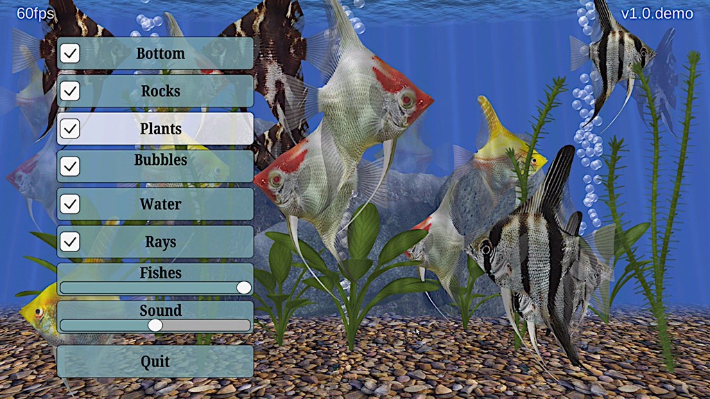 Xbox Live Acuario Salvapantallas Peces