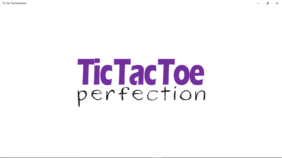 Tic Tac Toe Perfection (Windows) — Price History & Similar | AppAgg
