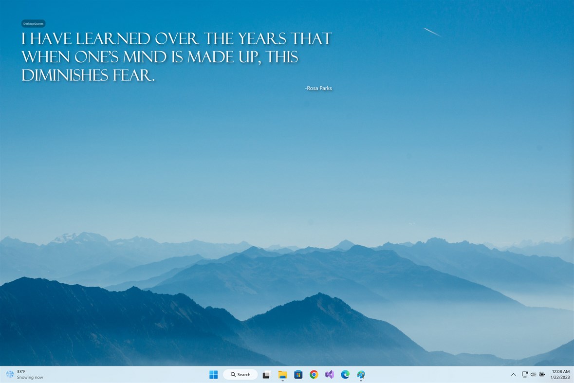 Daily Inspirational Quotes Widget (by EvlarSoft LLC) - (Windows Apps ...