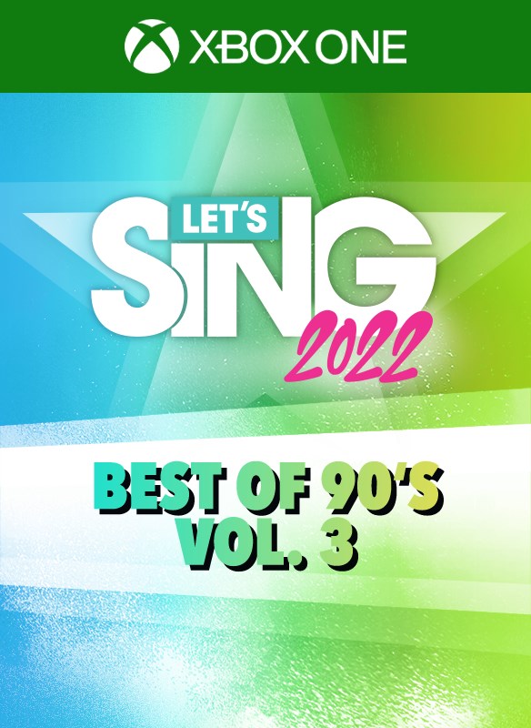 Let's Sing 2022 Best of 90's Vol. 3 Song Pack Price